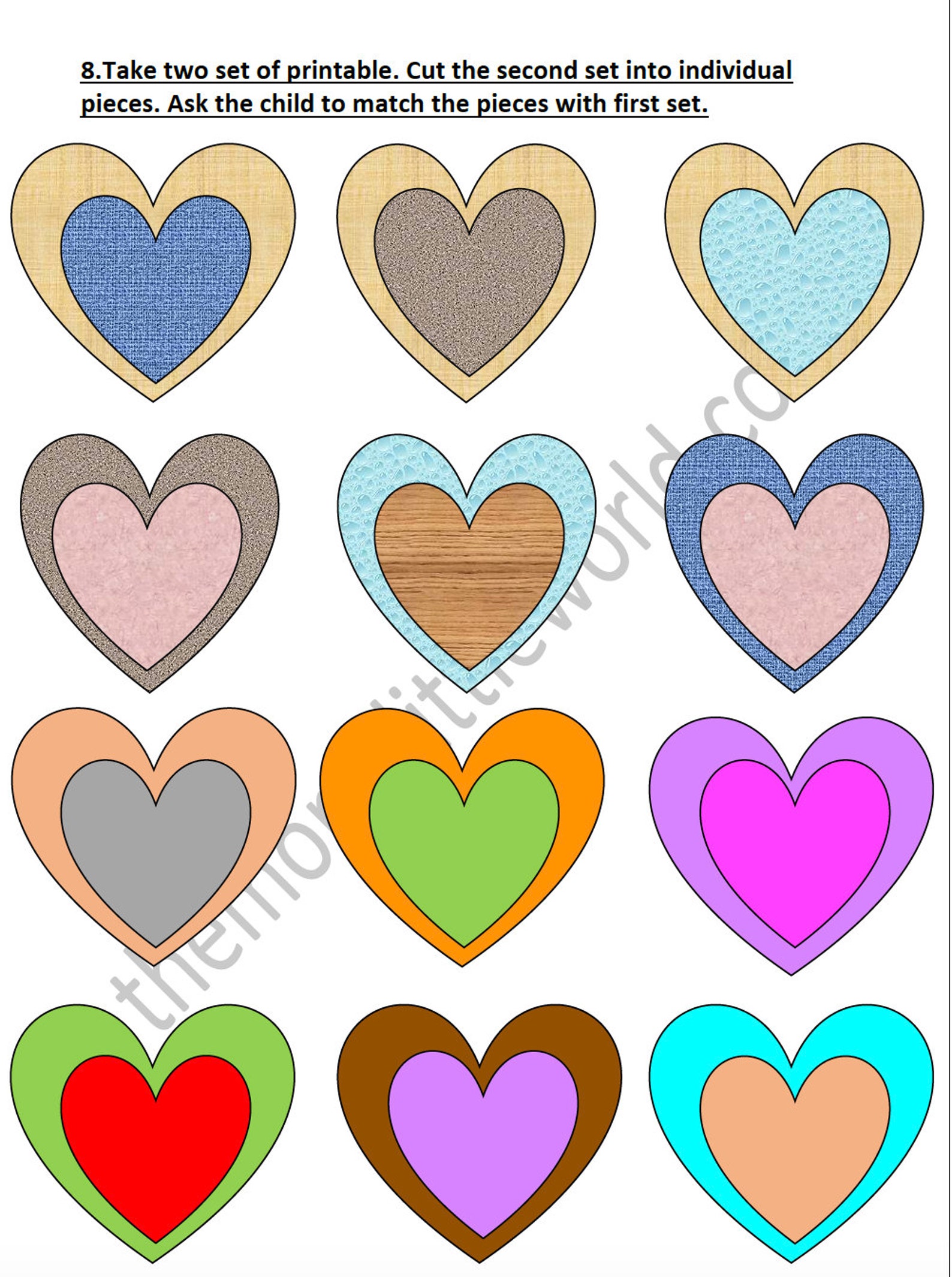 Visual Stimulation Printable for Preschoolers | Kids Printable ...