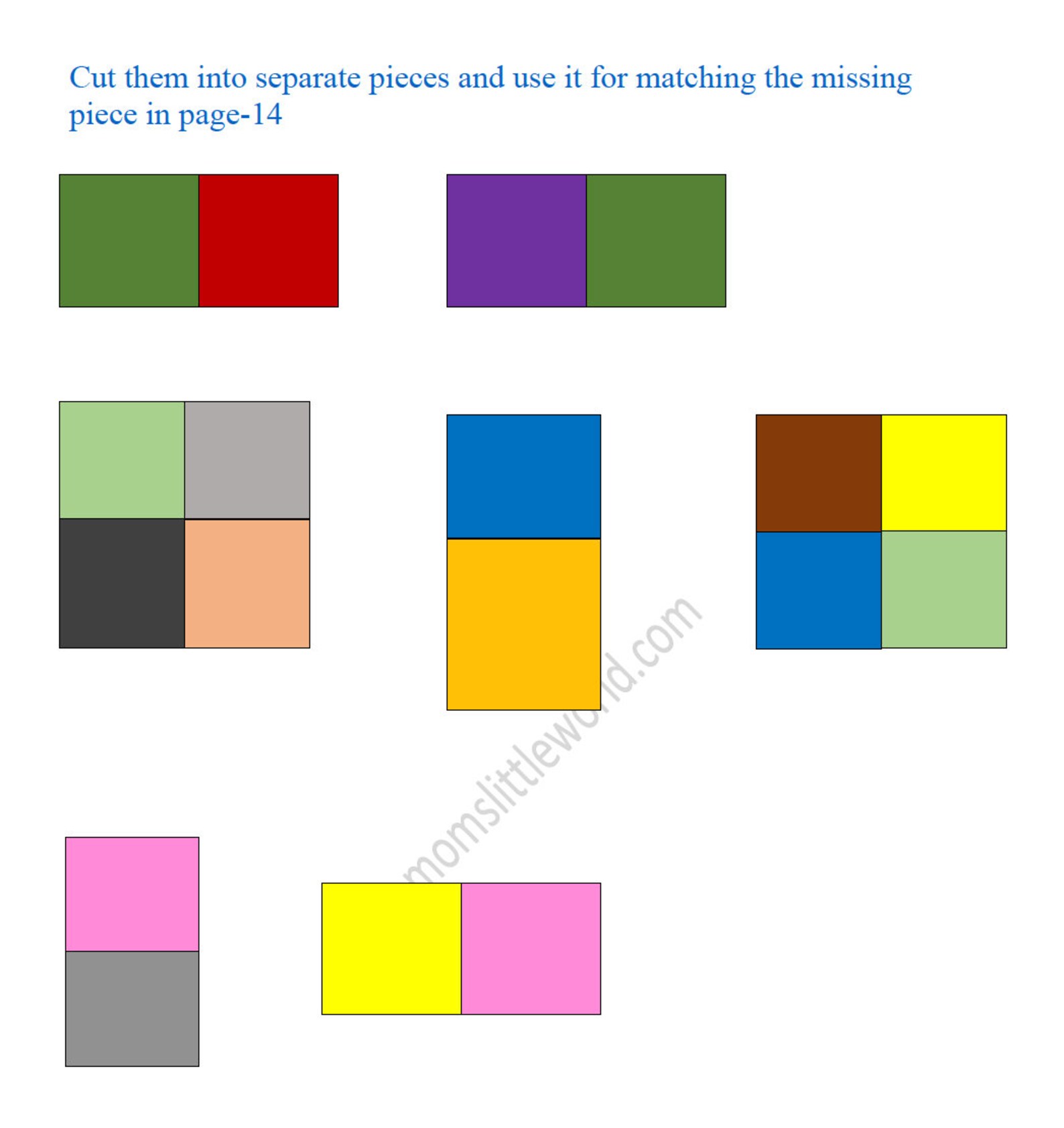Preschool Logic Worksheets | Brain Teaser Activity Printables(pdf) - Etsy