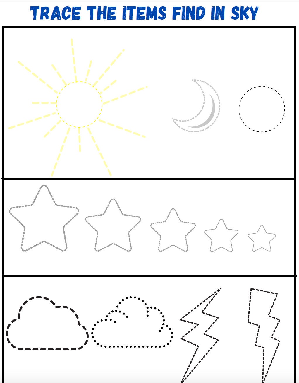 Prewriting Worksheets |prewriting Practice Worksheets|prewriting Skill ...