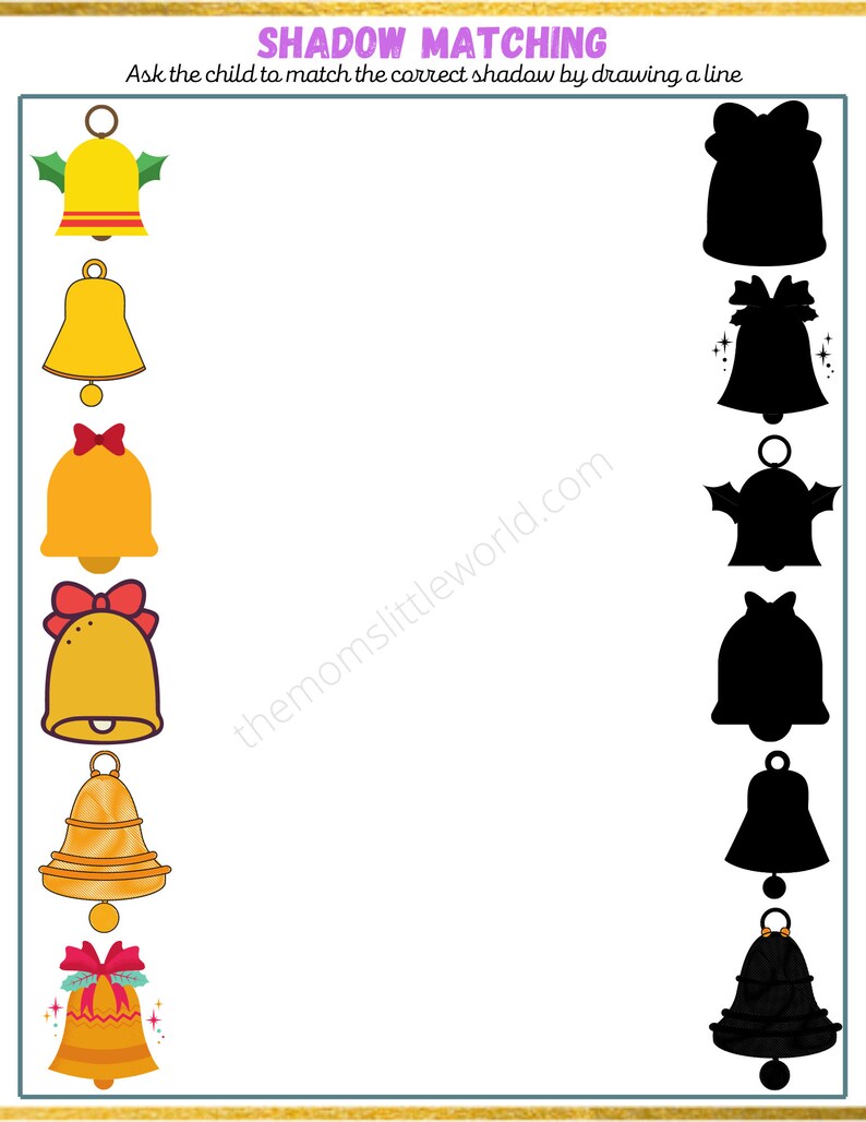 Christmas Printable Worksheets|christmas Preschool Printable|christmas ...