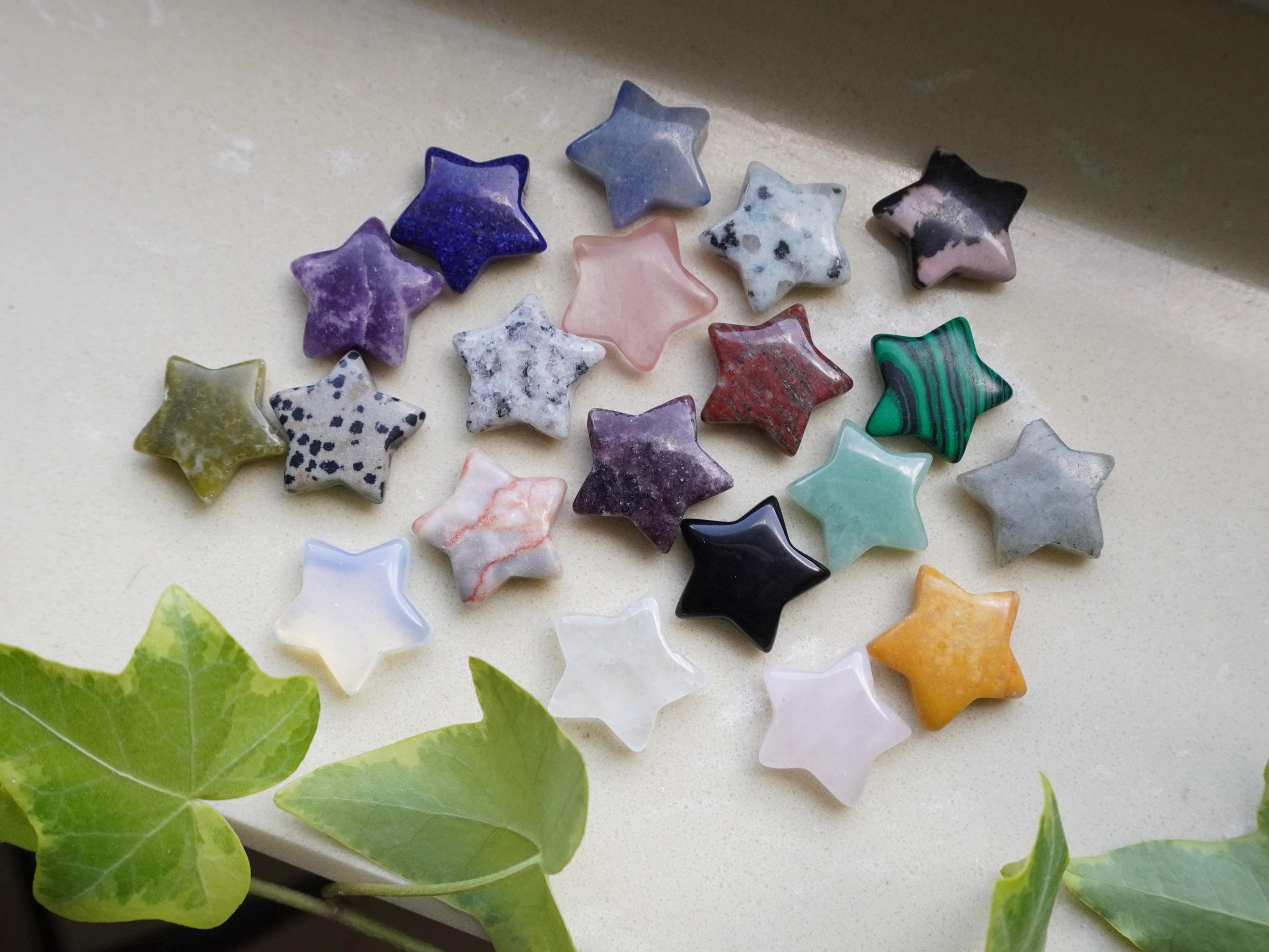 Crystal Stars Grounding Crystals Meditation Decor - Etsy