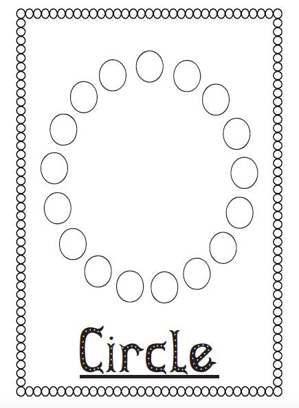 Pre-school Dot Marker Activity Book - Etsy