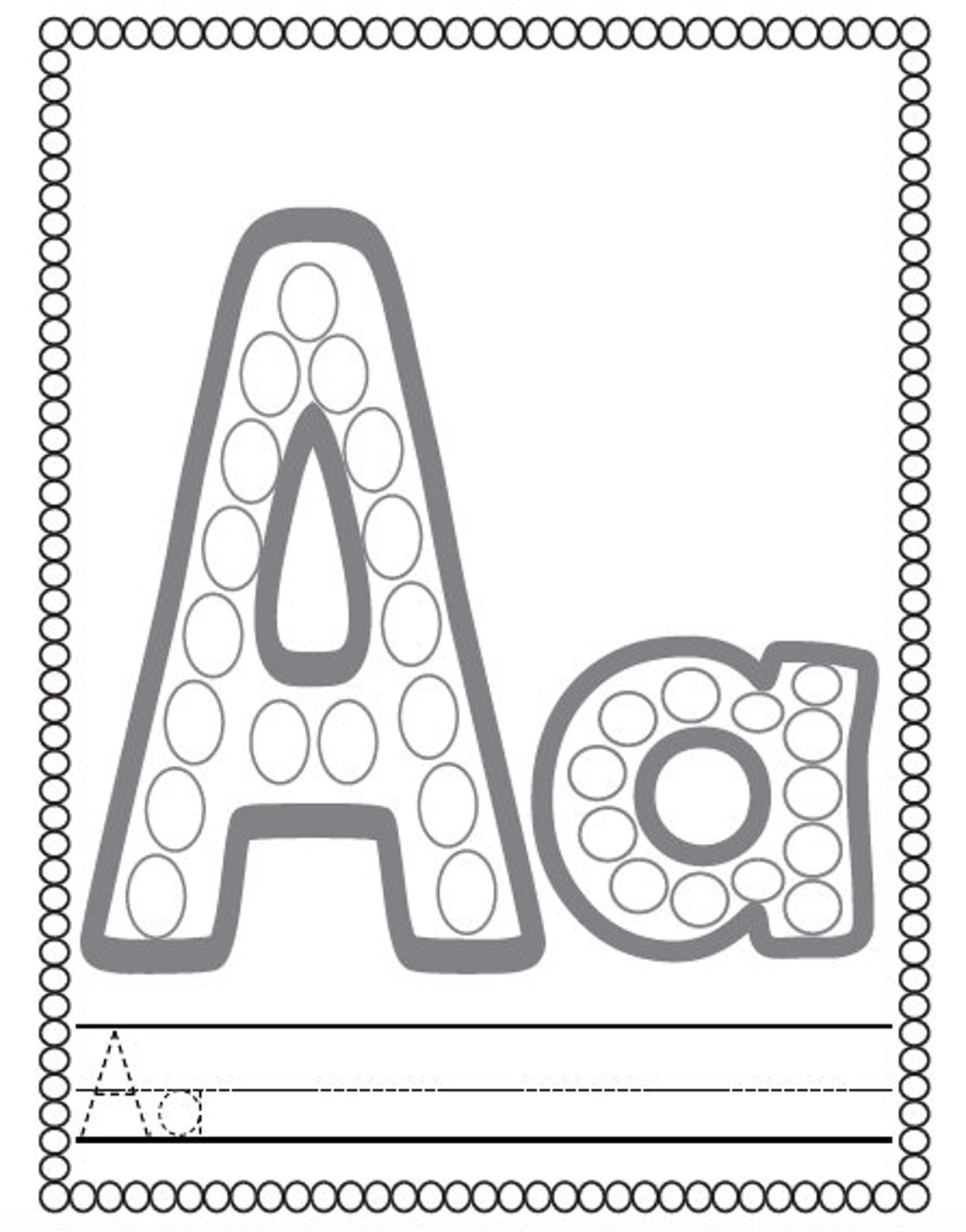 Pre-school Dot Marker Activity Book - Etsy