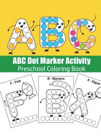 Pre-school Dot Marker Activity Book - Etsy