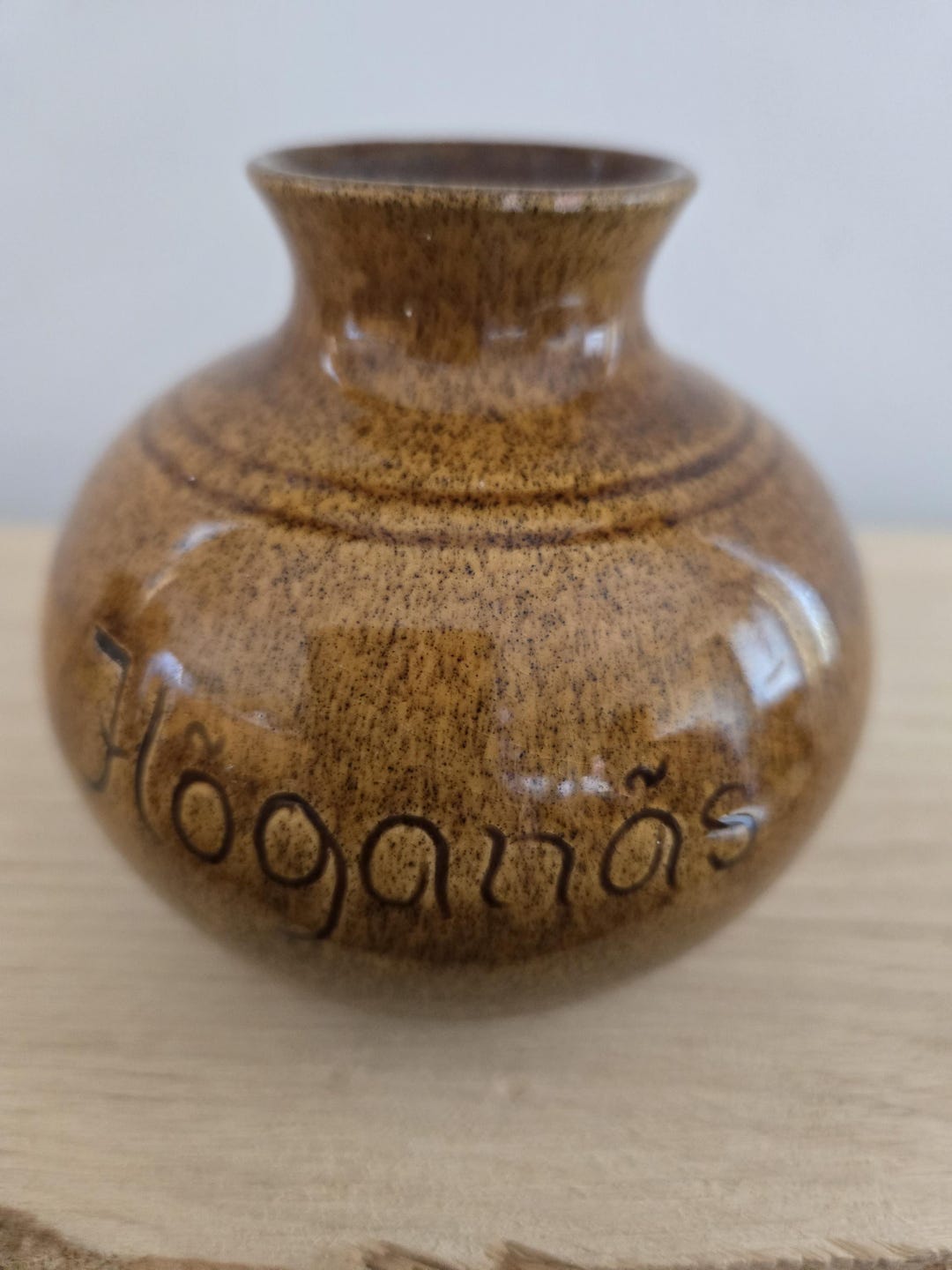 Hoganas Stoneware Small Pottery MCM From SWEDEN 3 1/2 Inches Tall ...
