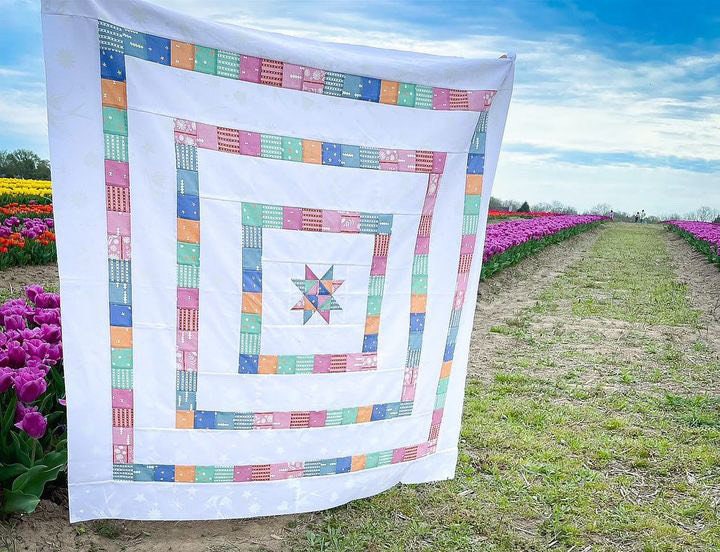 Fiona's Rainbow Quilt Pattern PDF Download - Beginner Pattern With ...