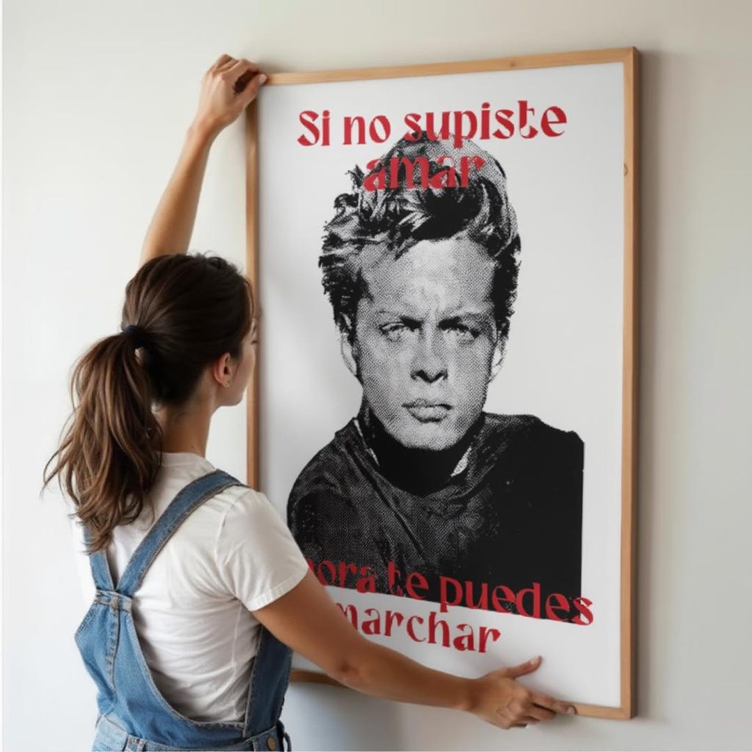 Poster Luis Miguel, Mexican Singer Print, Portrait Idol, Retro Musical ...