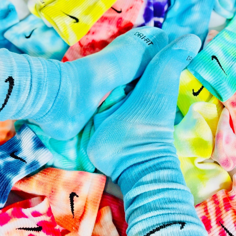 Custom Nike Socks - Etsy