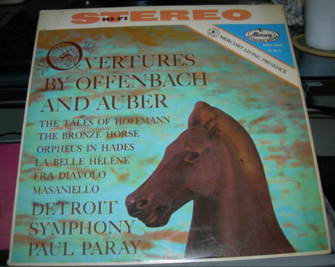 Overtures by Offenbach & Auber by Offenbach Auber Paul Paray - Etsy