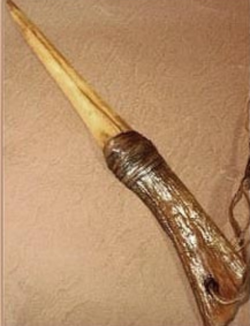 Antiqued Bone and Tendon Native American Knife by Blackwolf - Etsy