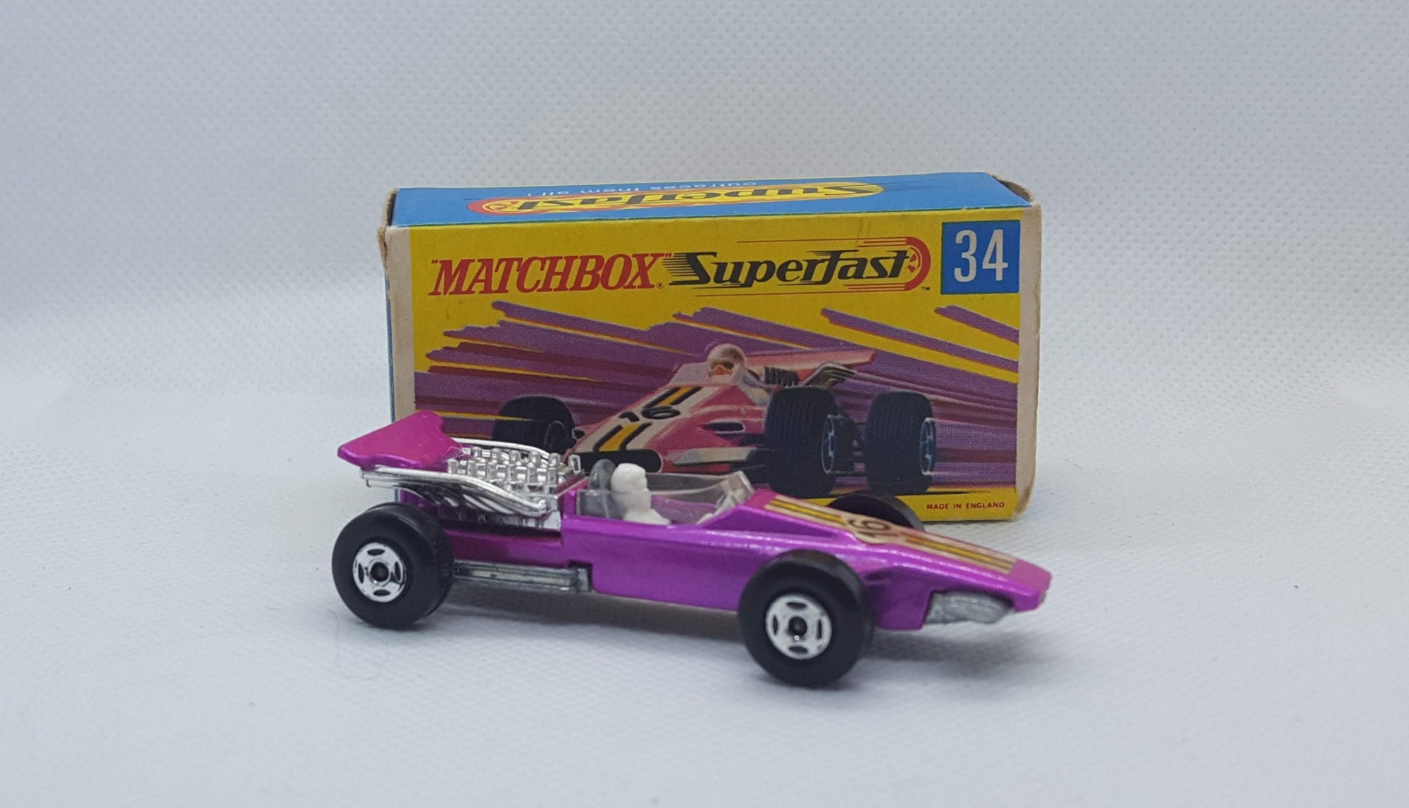 Matchbox Superfast Nuevo 34 Fórmula 1 Racing Car - Etsy España