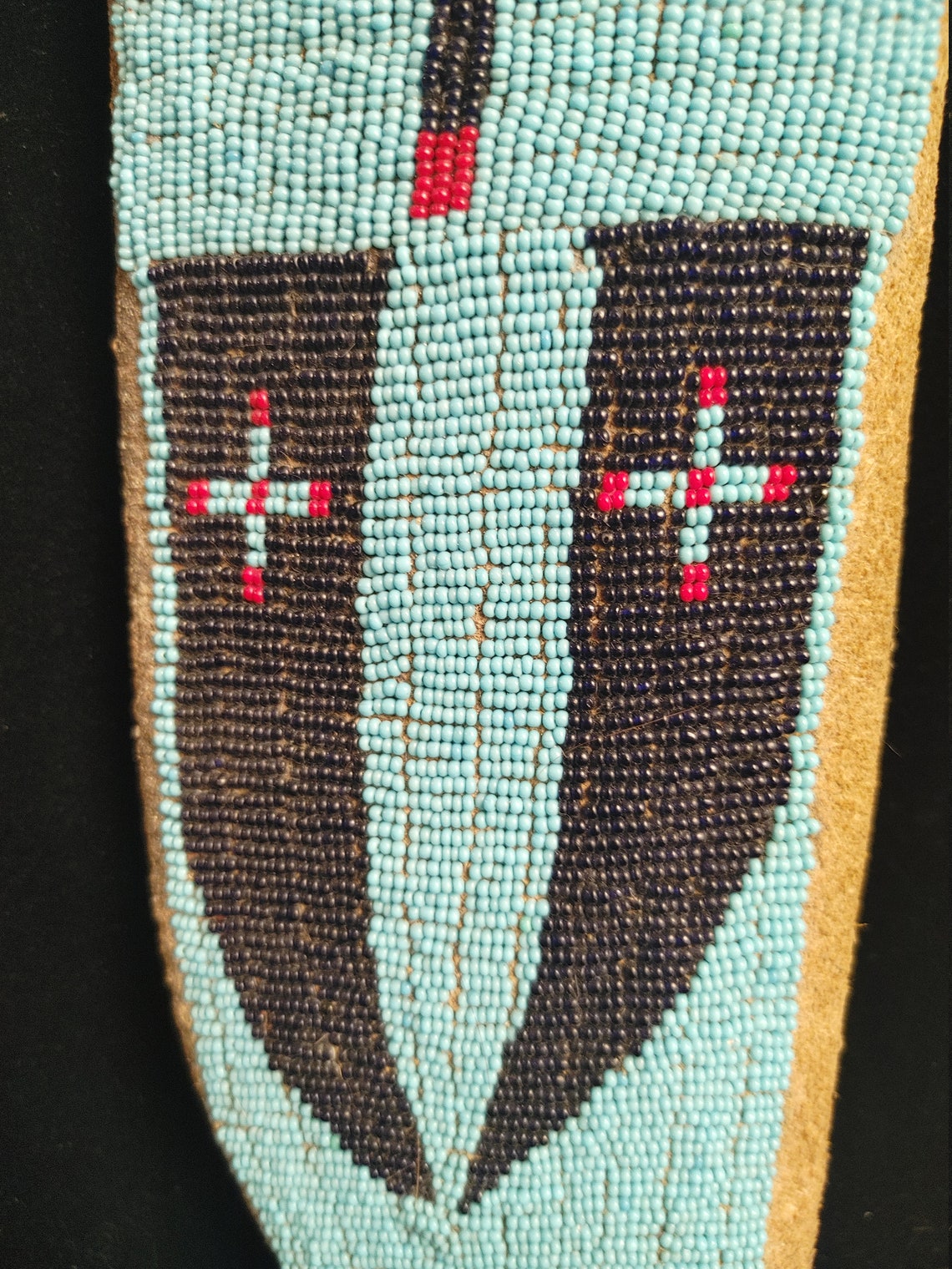 Vintage Lakota Sioux Beaded Sheathe - Etsy
