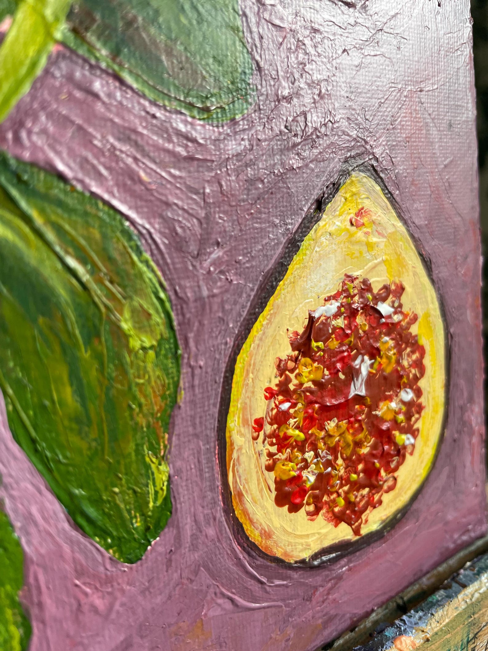 Original Acrylic Painting ‘figs’ - Etsy