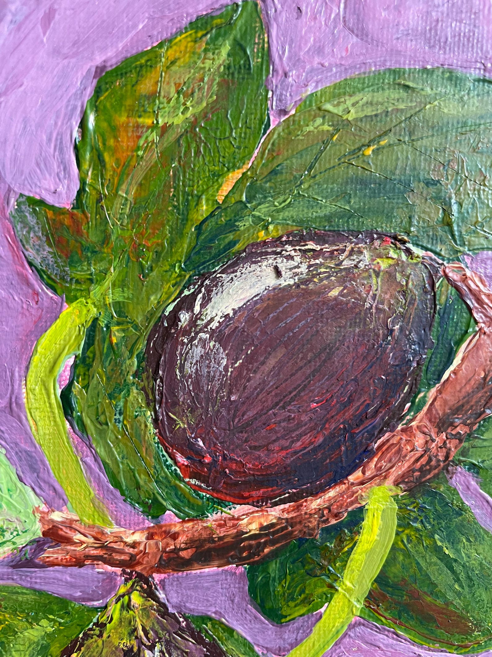 Original Acrylic Painting ‘figs’ - Etsy
