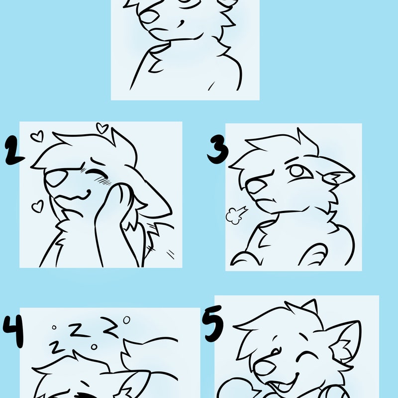Wolf Fursona Base - Etsy