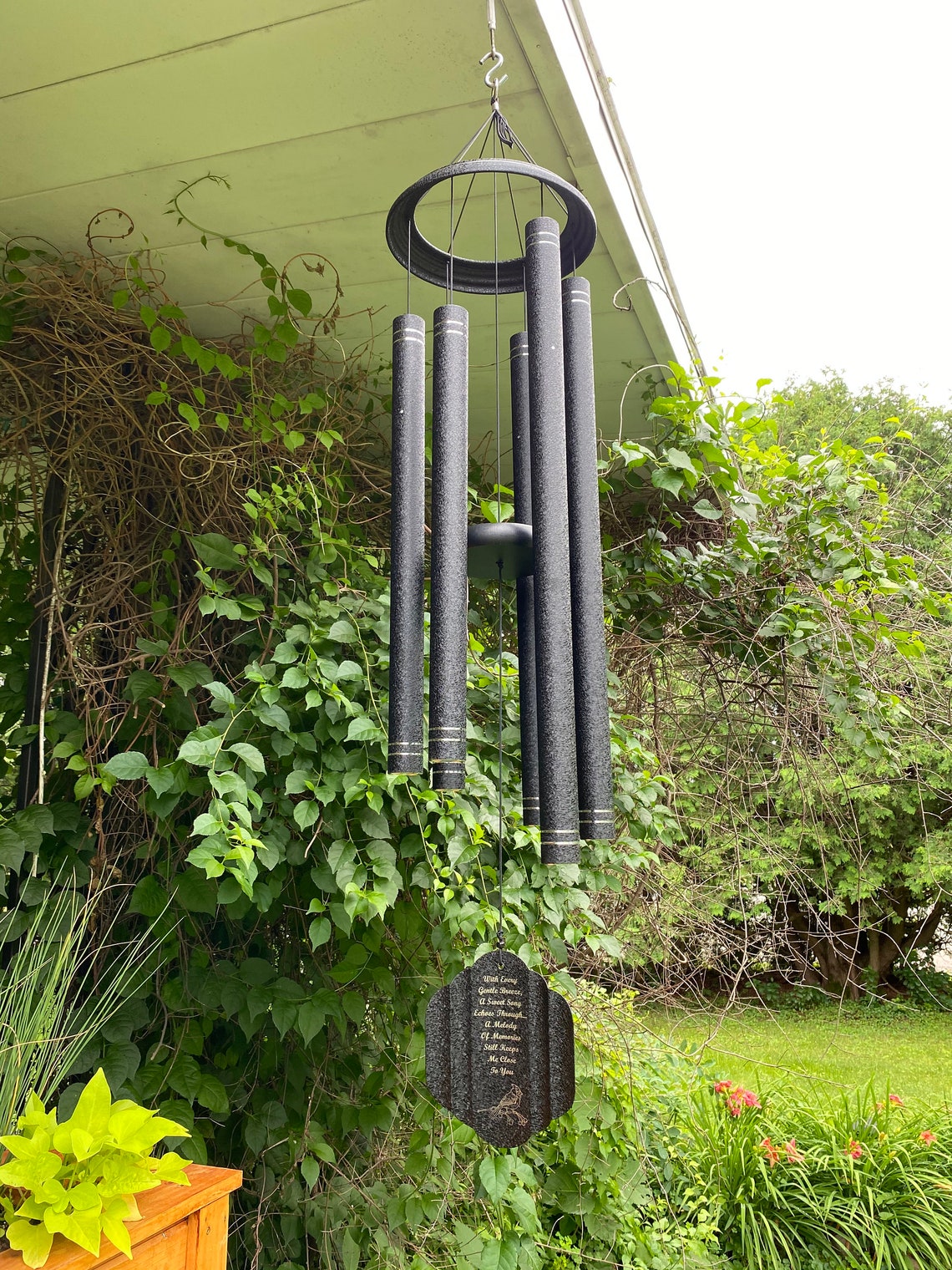 Personalized Laser Engraved 50 inch Wind Chime | Etsy