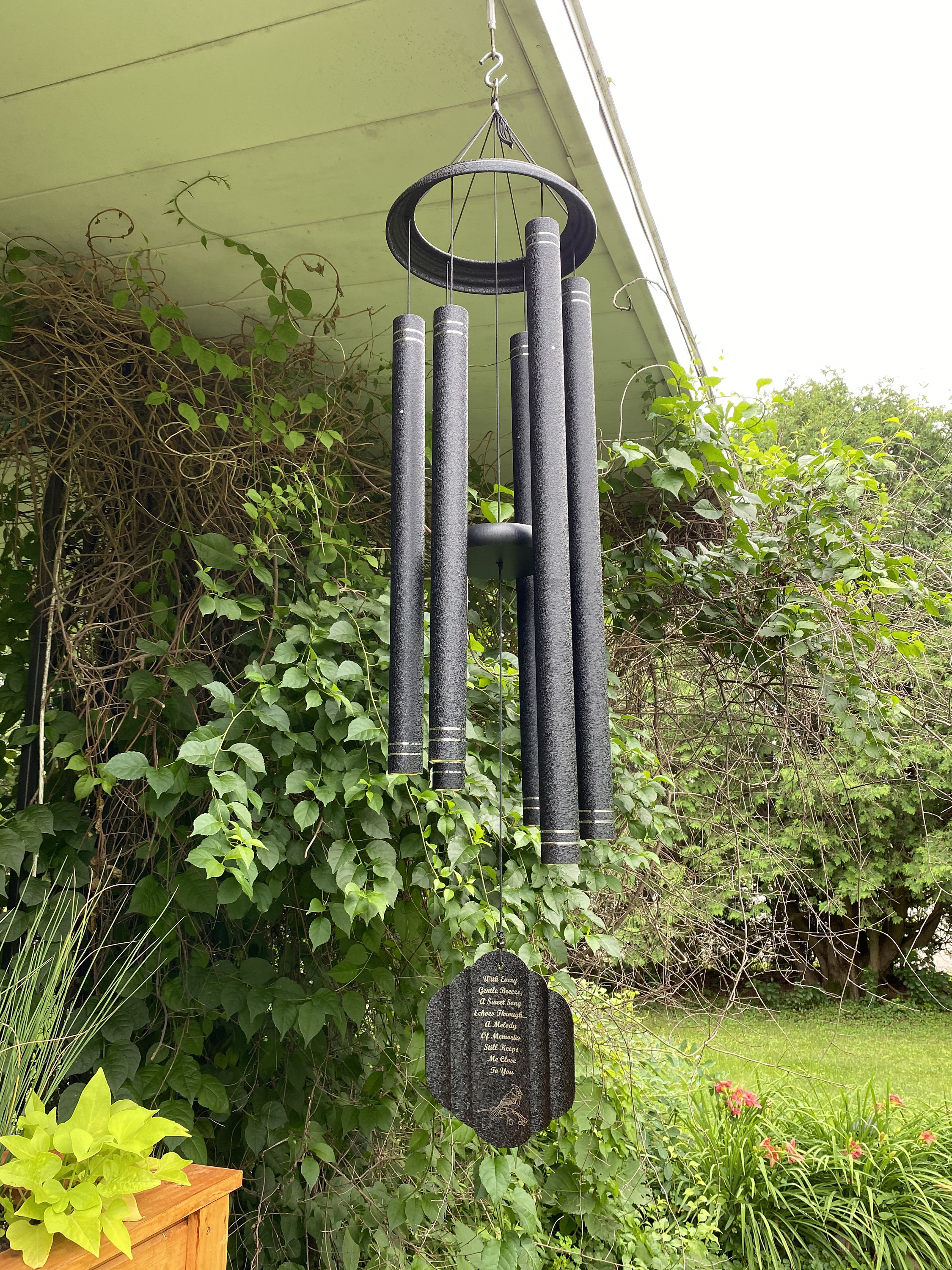 Personalized Laser Engraved 50 inch Wind Chime | Etsy