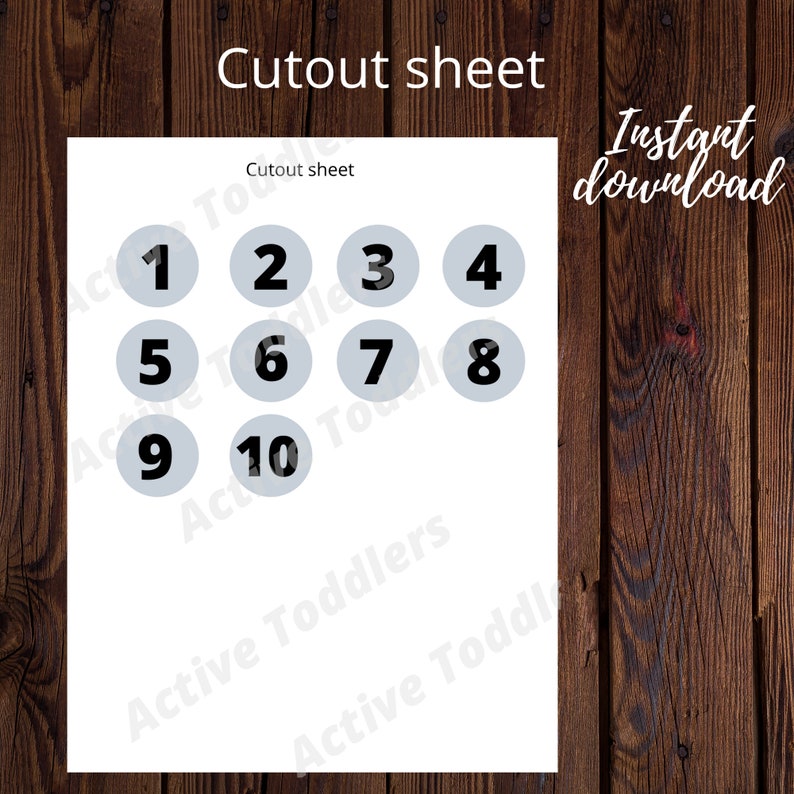 Count Fruits in Basket Learn to Count Toddler - Etsy