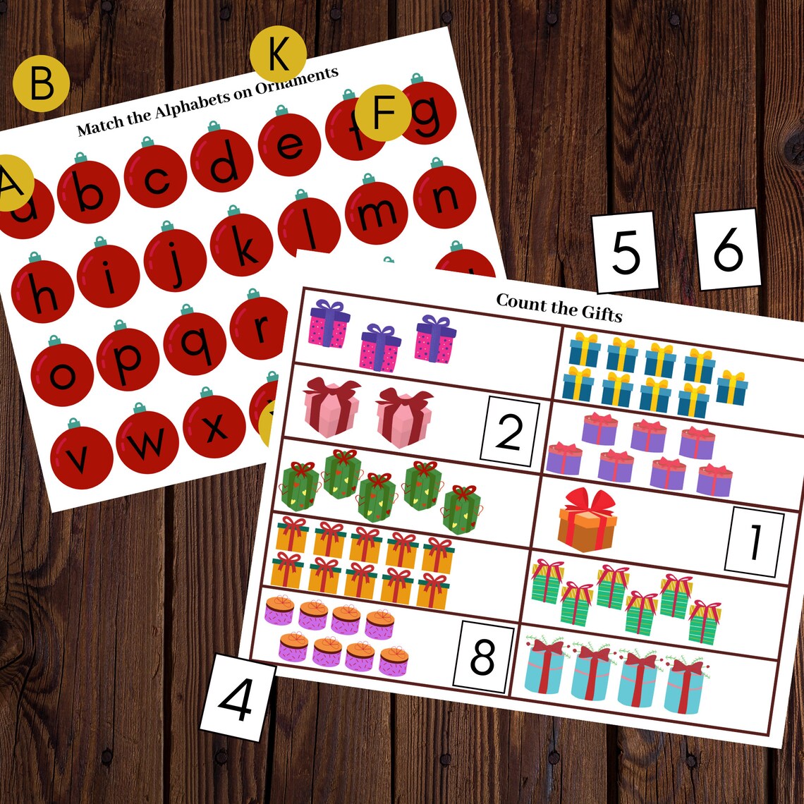 Toddler Christmas Busy Book Christmas Busy Binder Toddler - Etsy