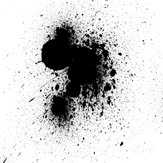 Spilt Ink Clipart