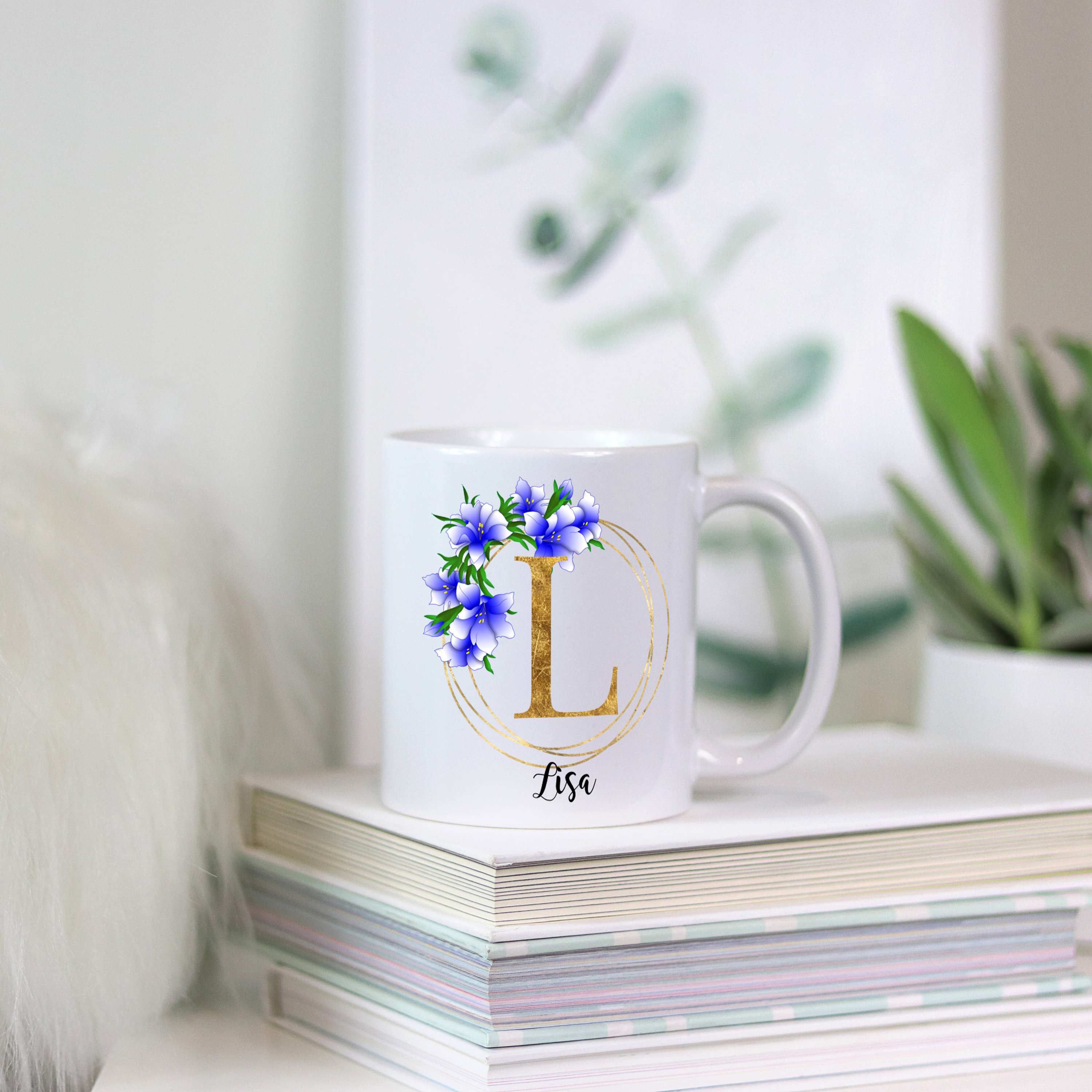 Personalized Initial Mug Custom Mug Mug for Her Monogram - Etsy