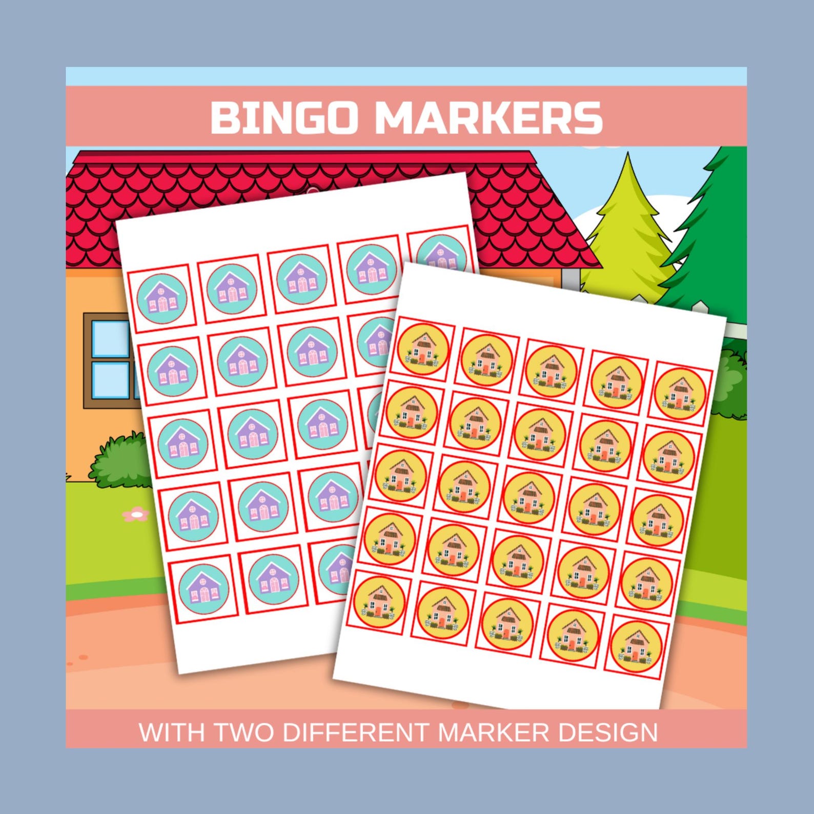 Household Items Bingo Game Printable, 25 Unique Bingo Cards, Fun Family ...