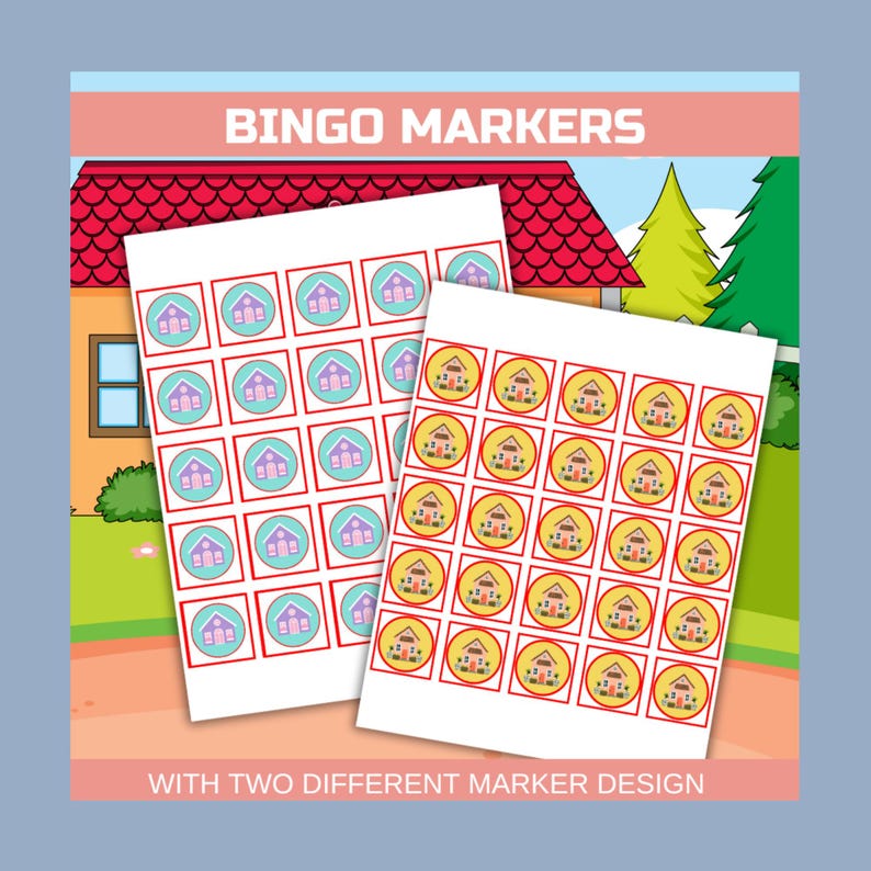 Household Items Bingo Game Printable, 25 Unique Bingo Cards, Fun Family ...