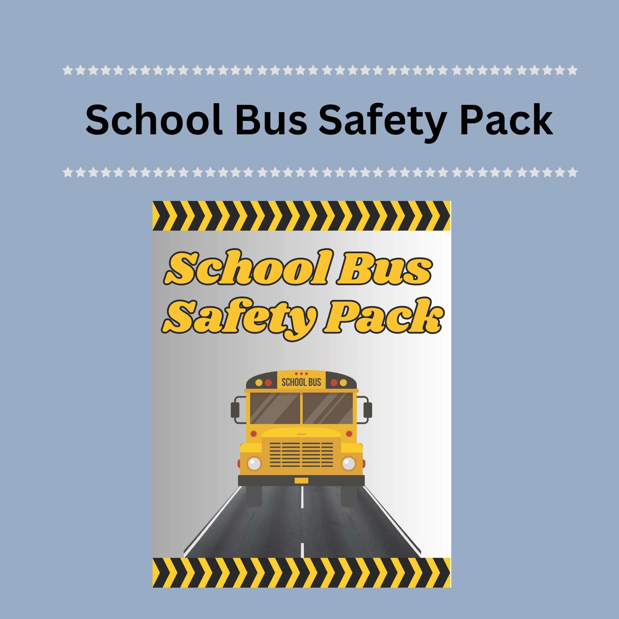 Interactive Bus Safety Printable Activities for Kids - Educational ...