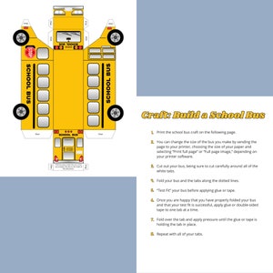 Interactive Bus Safety Printable Activities for Kids - Educational ...