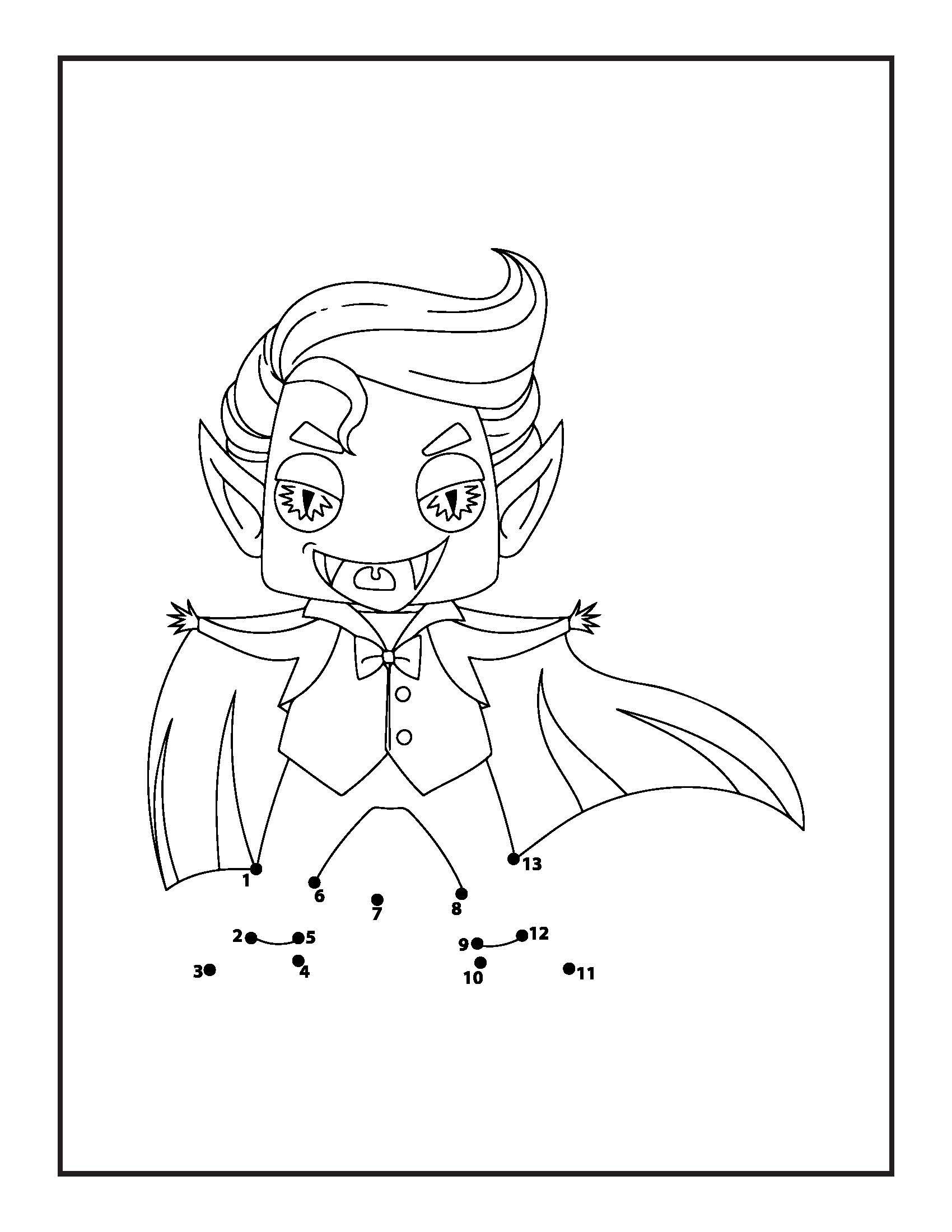 Halloween Dot-to-dot Activities - Etsy