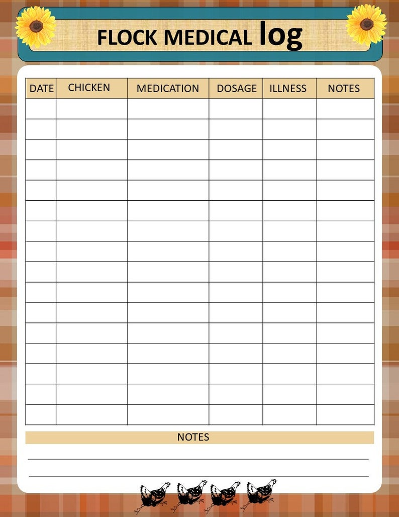 Farm Livestock Management Planner / 34 Page Printable Planner - Etsy