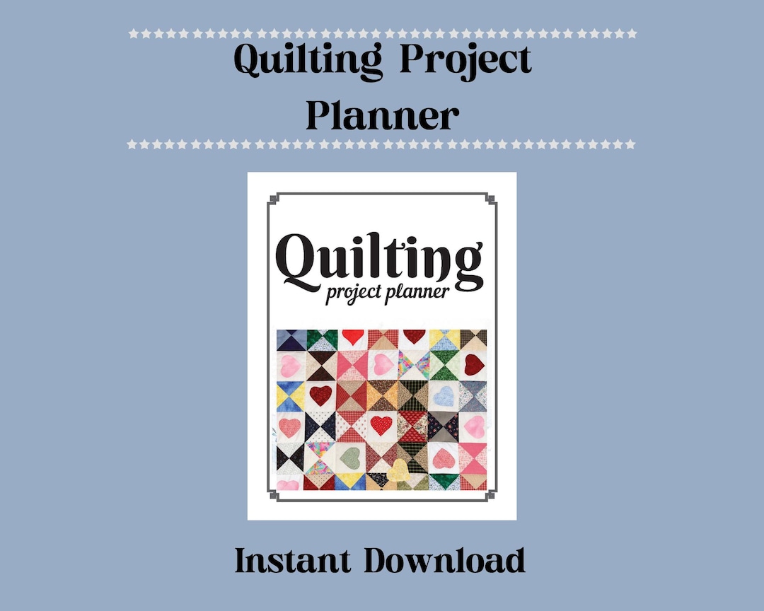 Quilting Project Planner: 7-page Fabric Tracker (PDF Digital Download ...