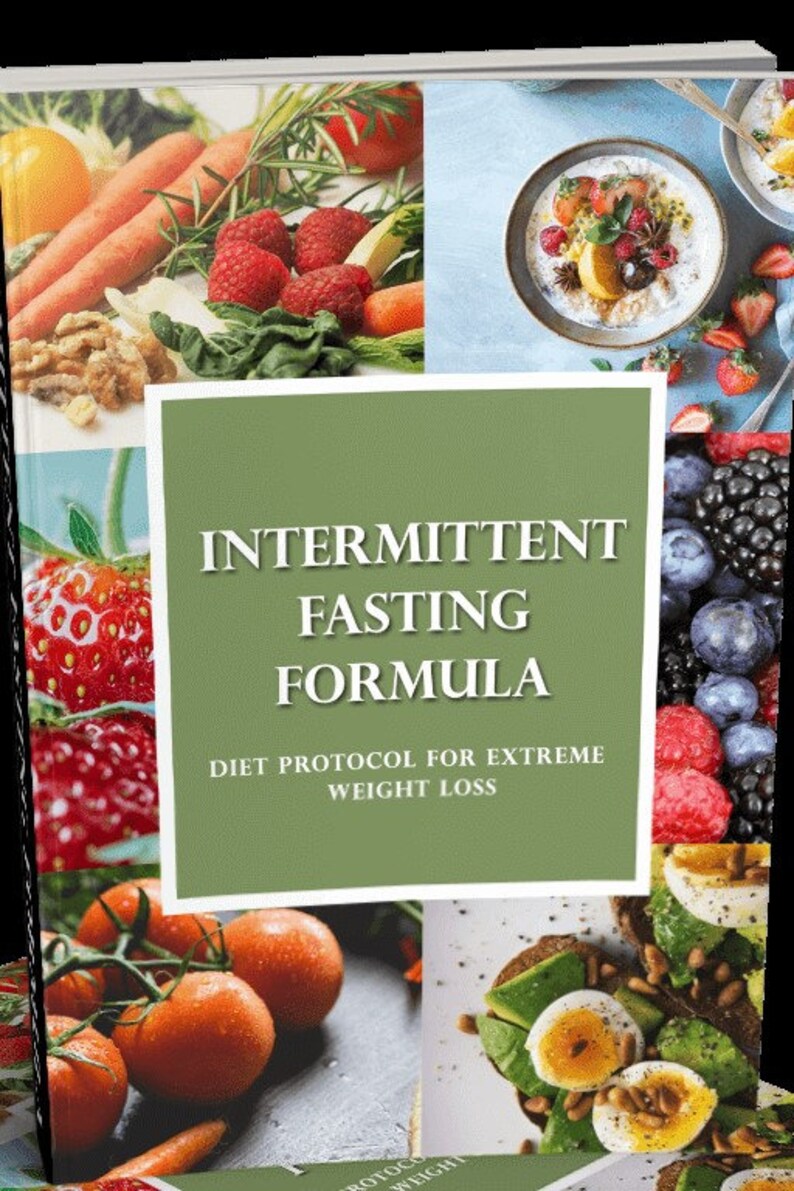 Intermittent Fasting Formula/ 83 Page Printable Book - Etsy