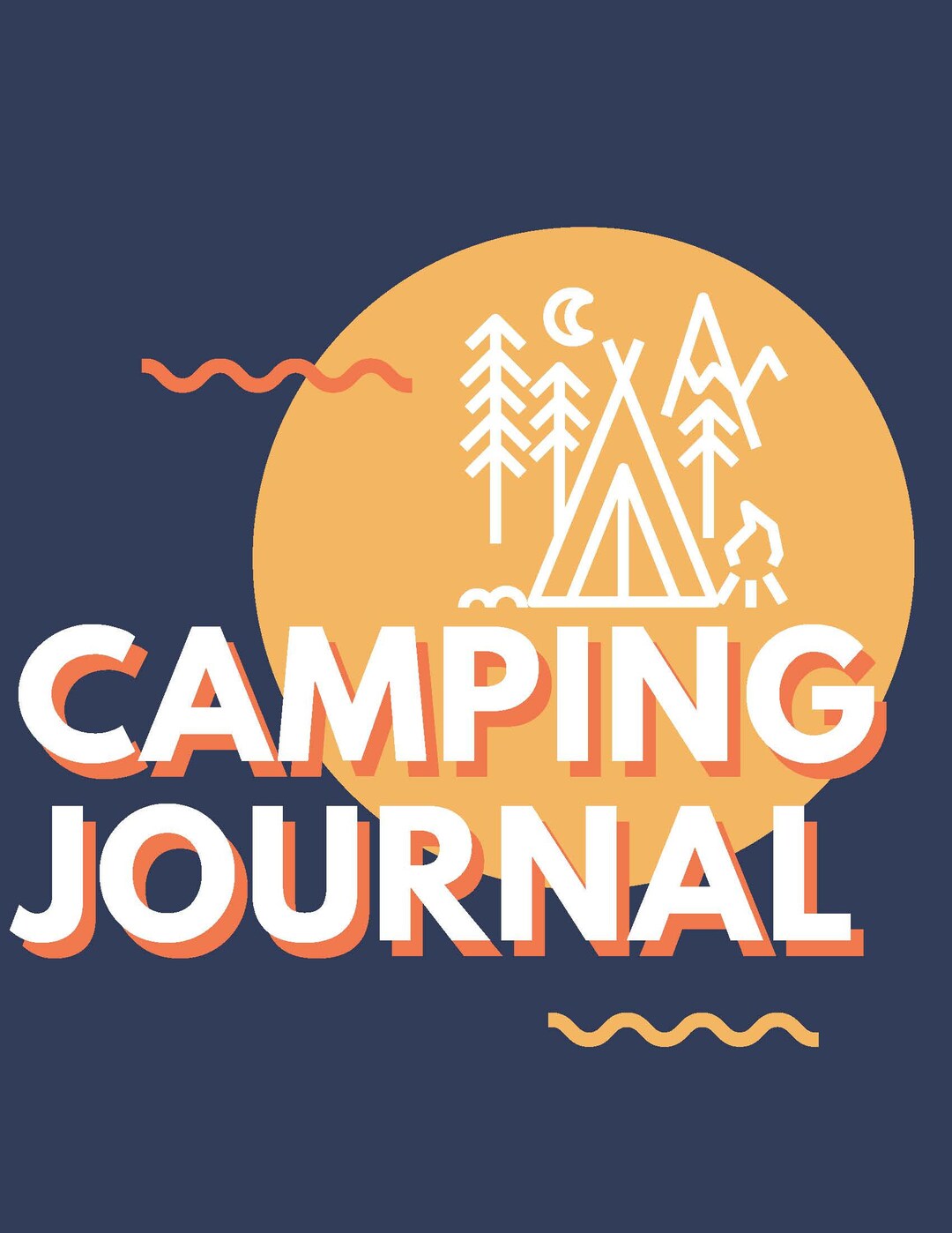 Camping Journal / 120 Printable Pages - Etsy