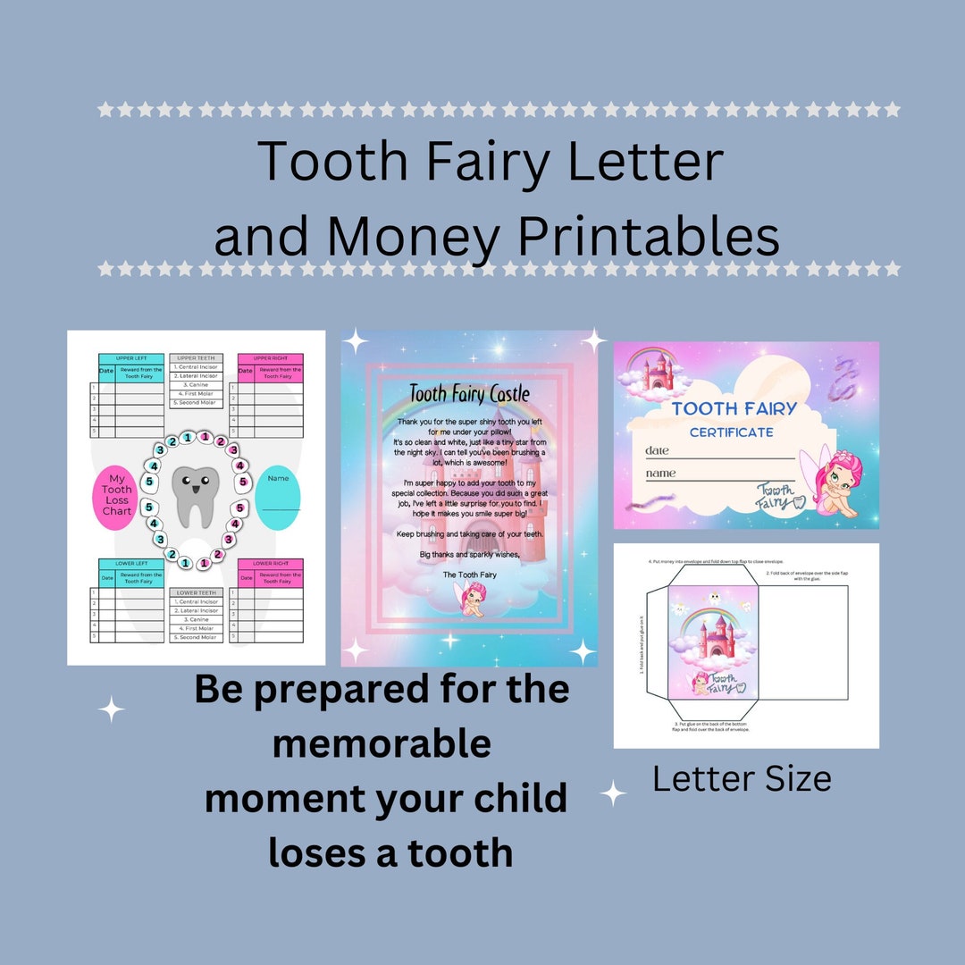Enchanting Personalized Fairy Letter & Magical Money Printables: Custom ...
