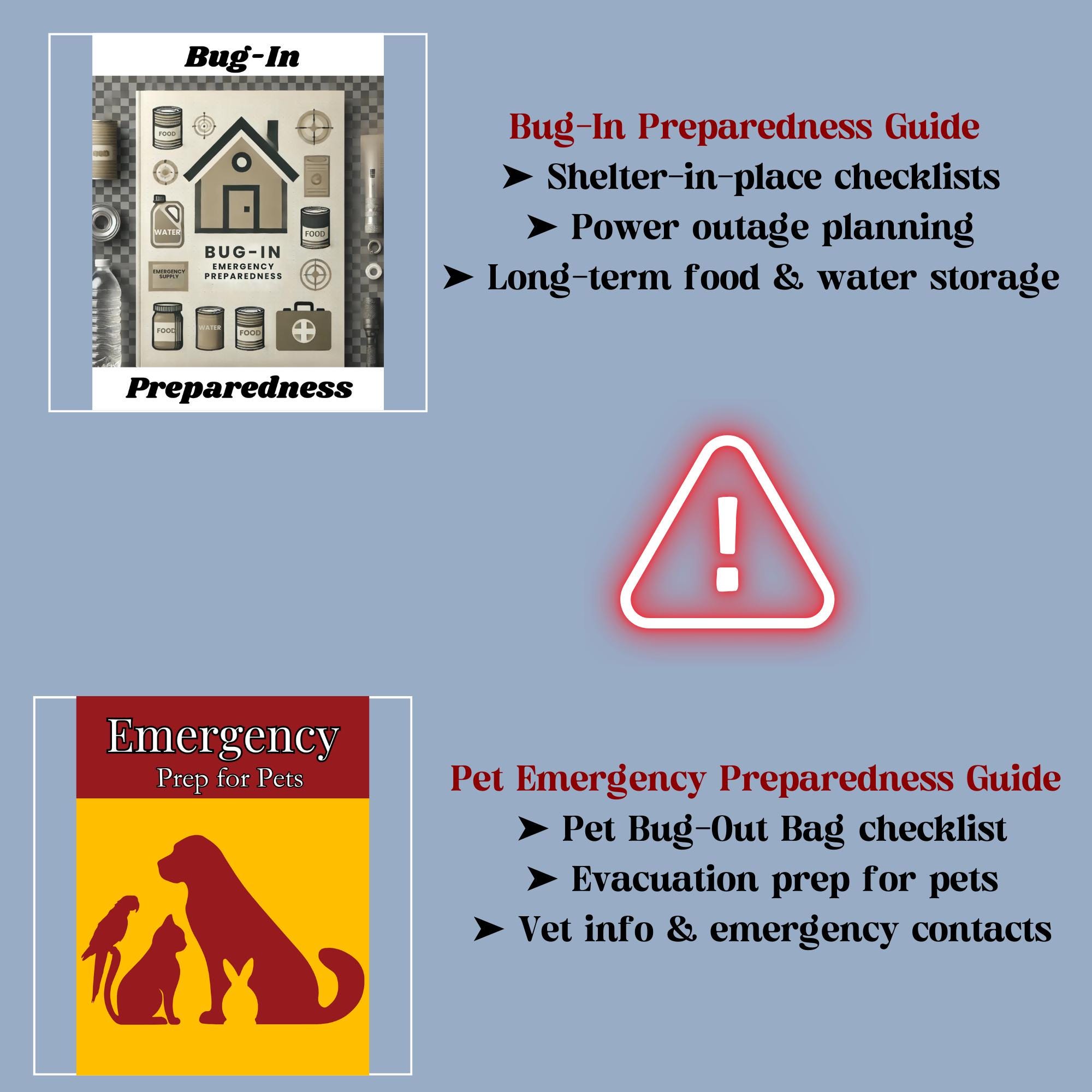 Family Emergency Binder Printable – Disaster Preparedness Kit, Survival ...