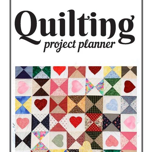 Quilting Project Planner / 120 Printable Pages - Etsy