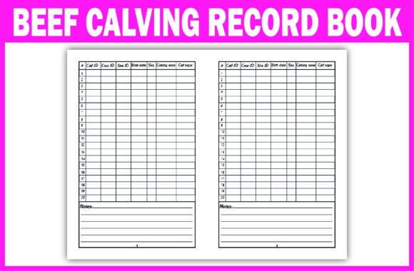 Printable Calving Records - Printable Word Searches