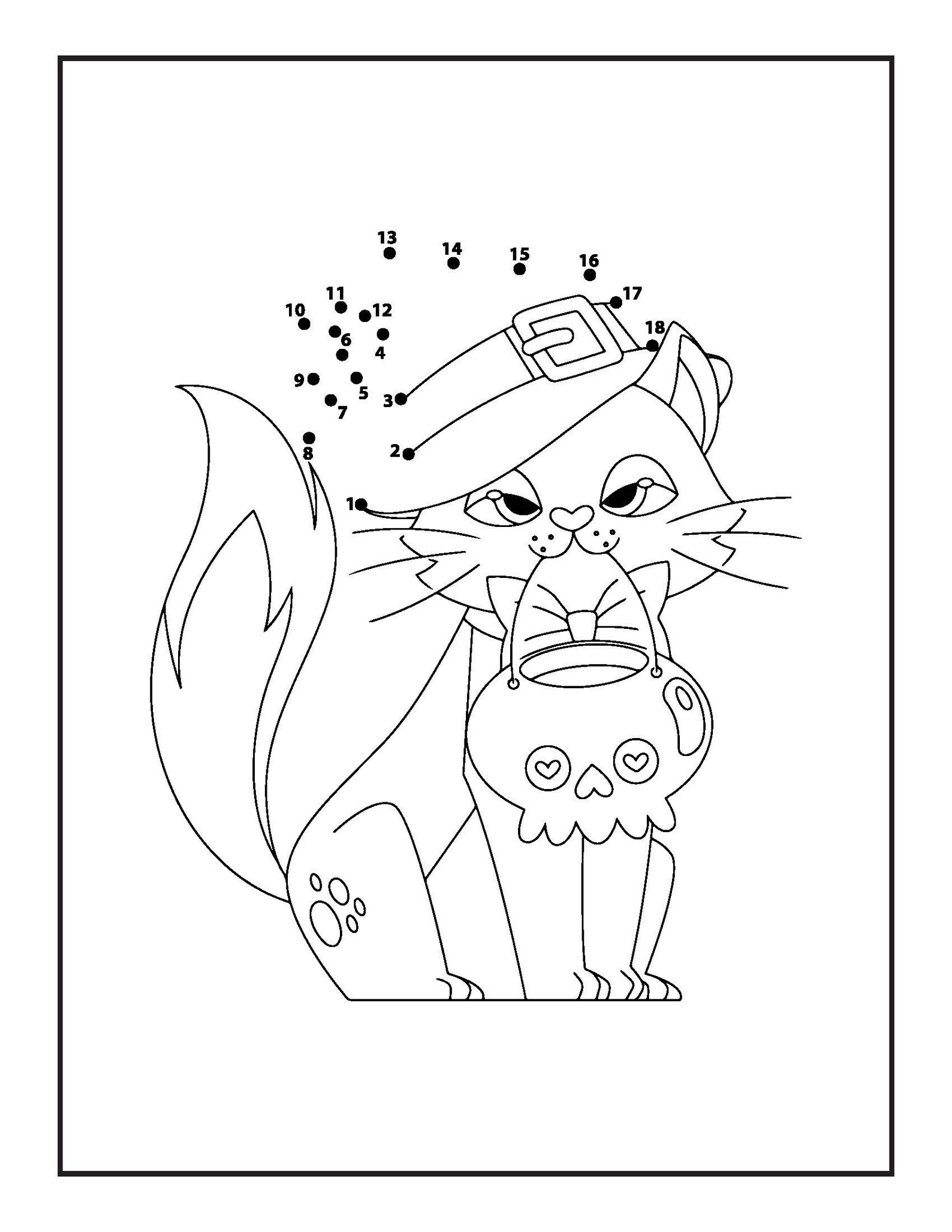 Halloween Dot-to-dot Activities - Etsy