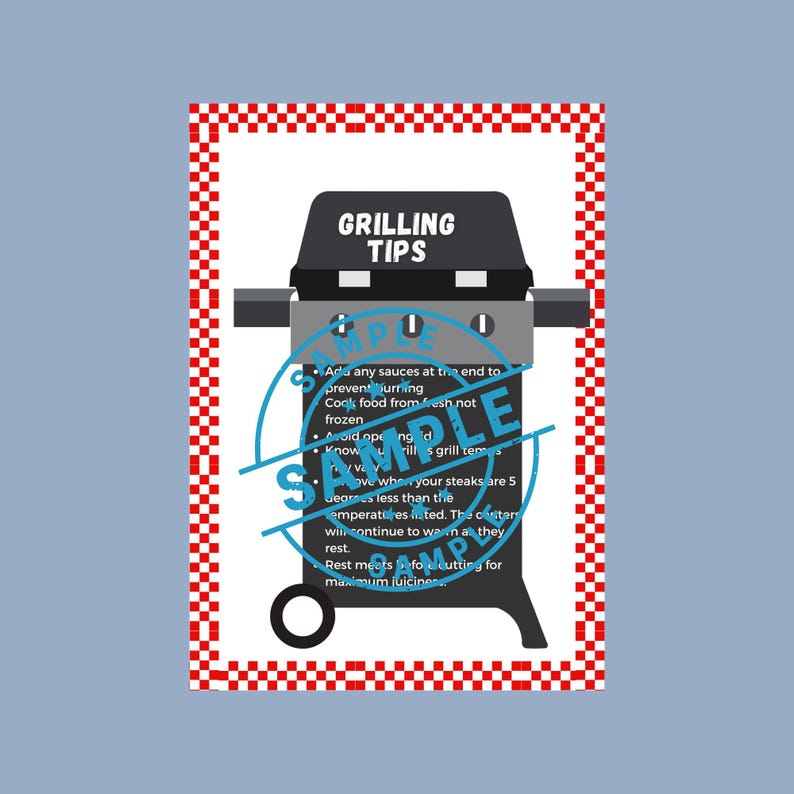 BBQ Grilling Time & Temperature Chart, Marinade Rub Tips (instant ...