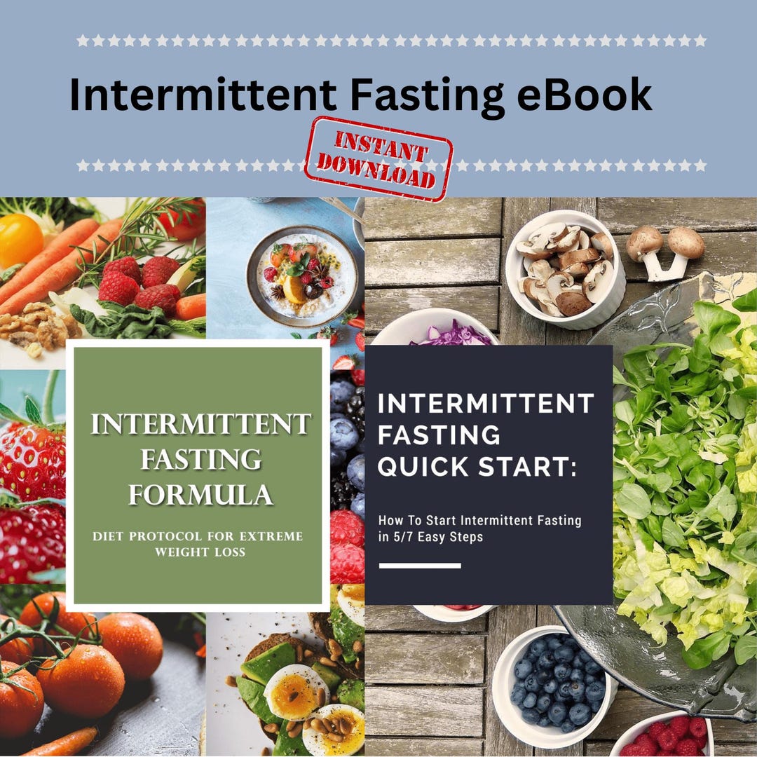 Intermittent Fasting Ebook - Quick Start Guide for Beginners With Meal ...