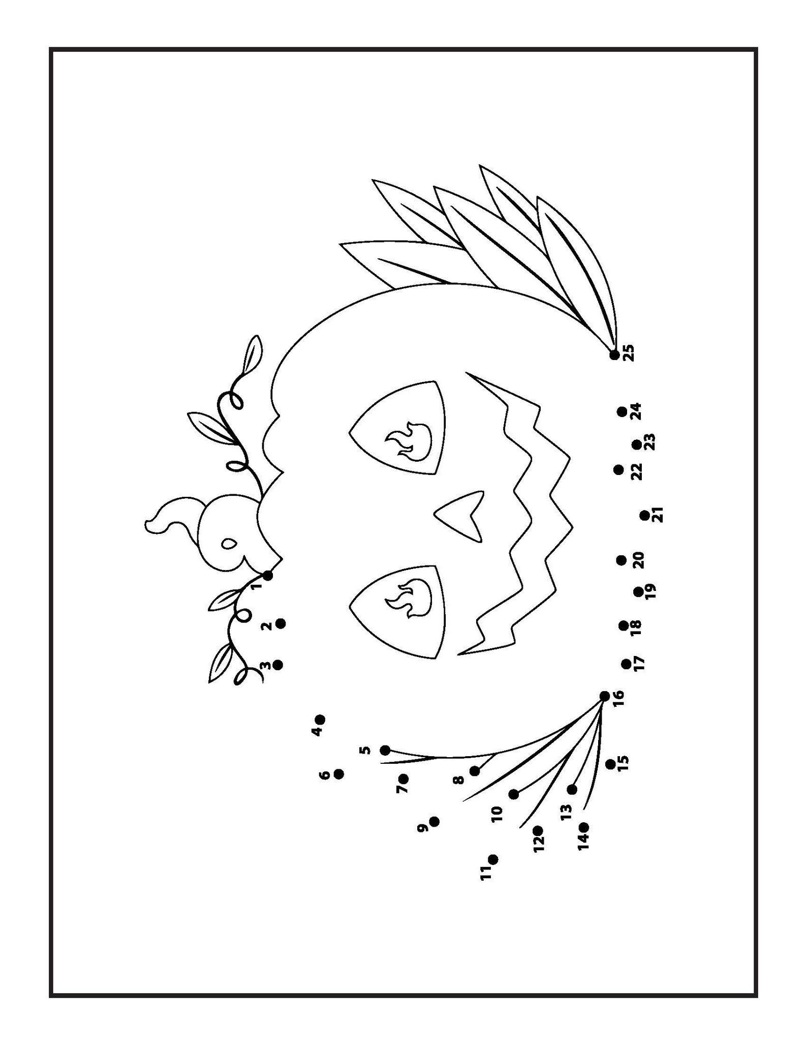 Halloween Dot-to-dot Activities - Etsy