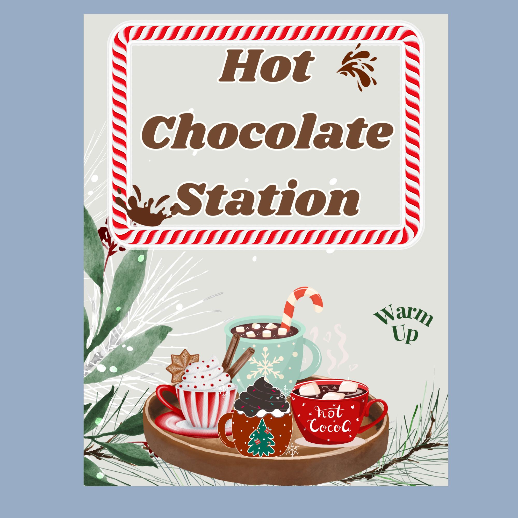 Hot Chocolate Bar Checklist (digital Download) | Instant Download - Etsy