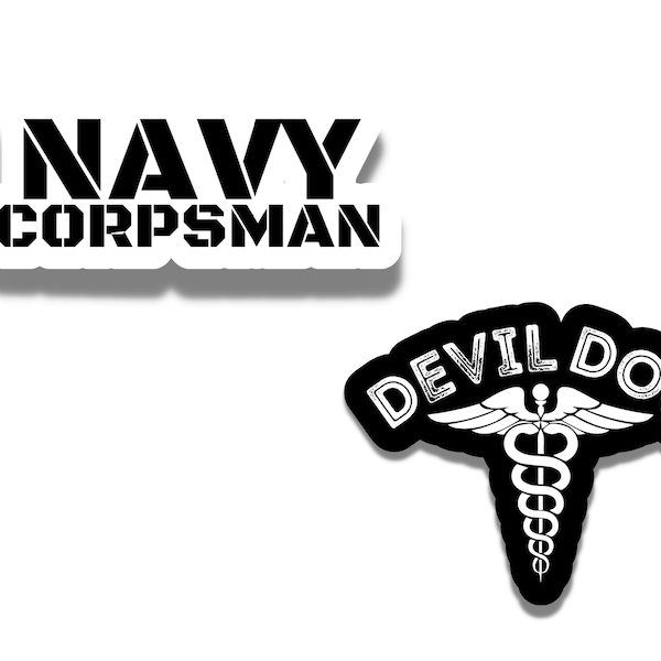 Corpsman Decals - Etsy