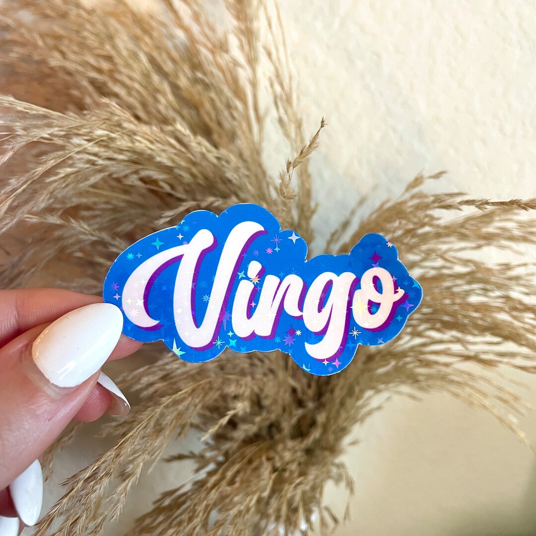 Zodiac Sign Stickers Holographic Stickers Waterproof - Etsy