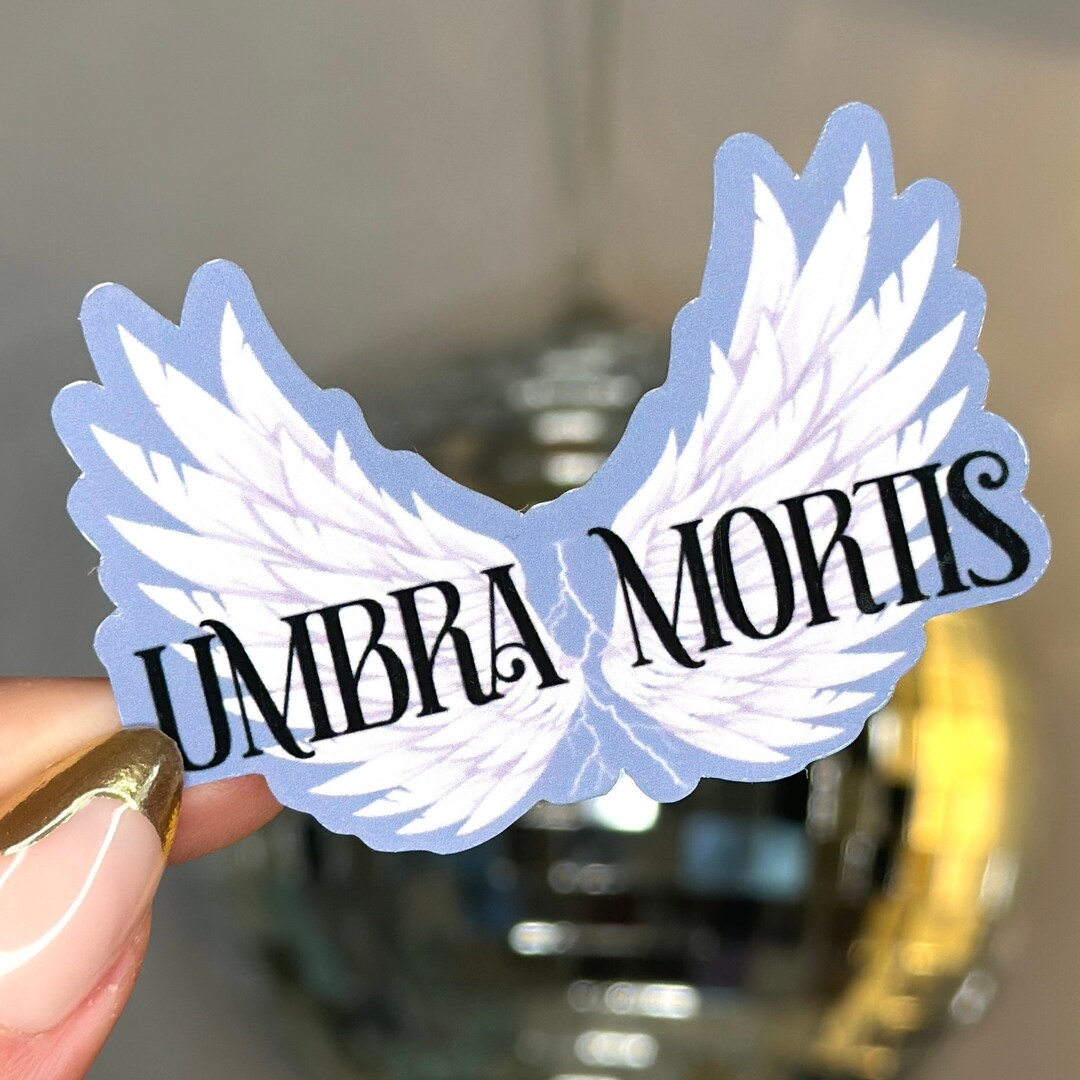 Umbra Mortis Sticker Crescent City Sticker Hunt Athalar Sarah J Maas ...