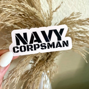 Navy Corpsman Sticker, Devil Doc Stickers, HM Sticker, Military ...