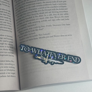 To Whatever End Sticker: Throne of Glass Inspired Vinyl Decal ...