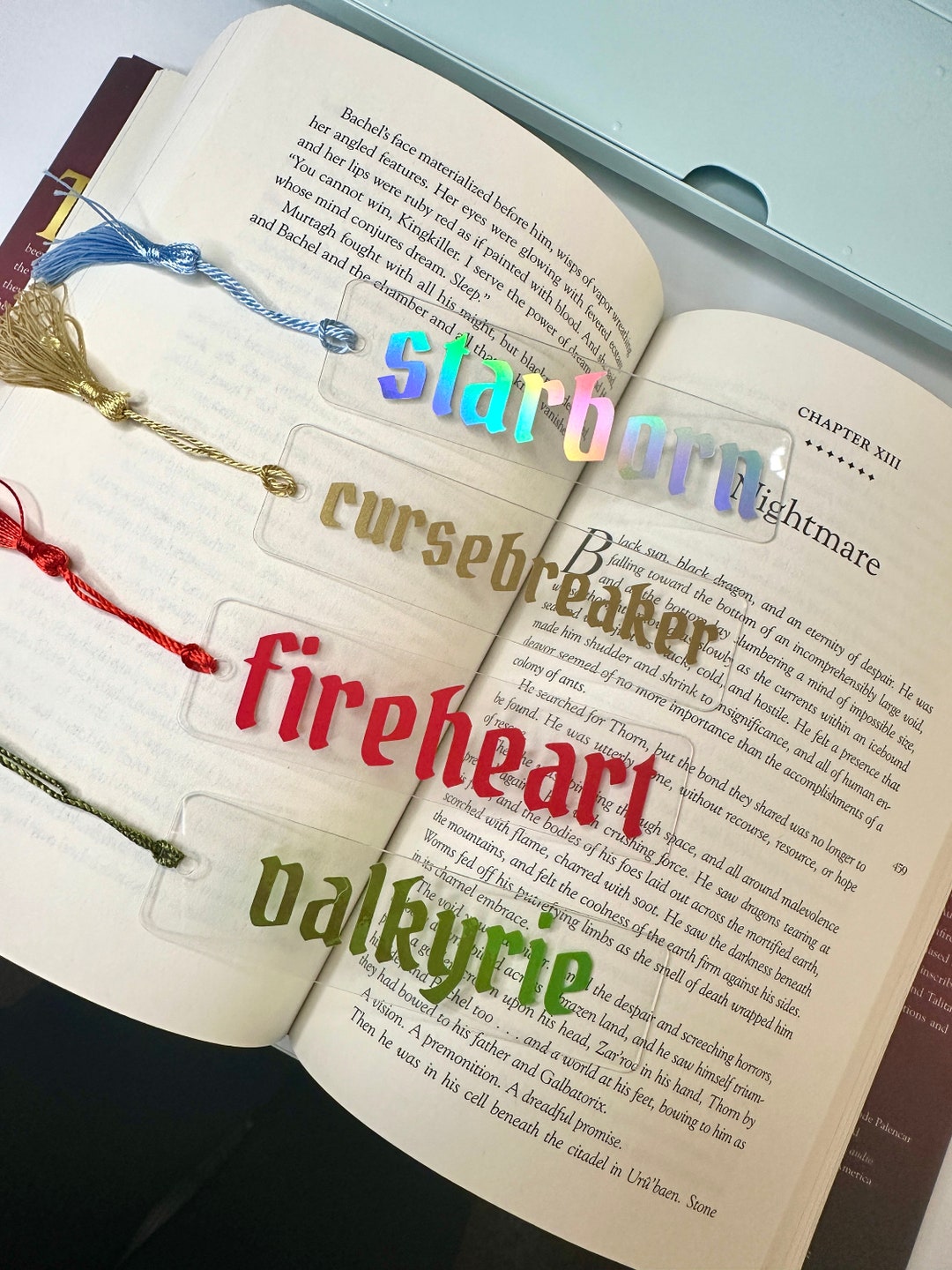 Fireheart, Starborn, Cursebreaker Bookmarks, Valkyrie, Sarah J Maas ...