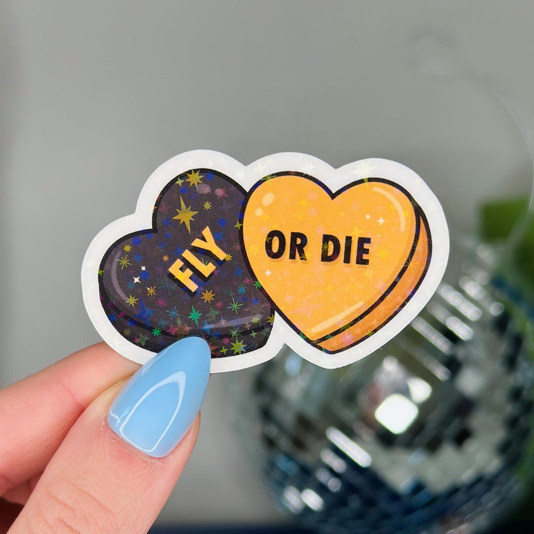 Fly or Die Sticker | Fourth Wing Stickers | Waterproof Stickers ...